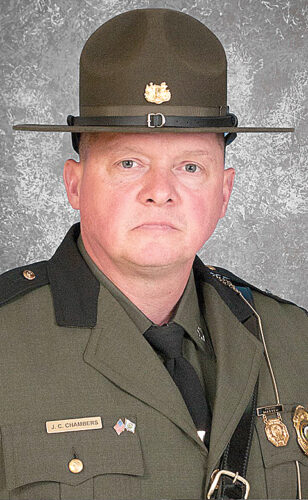 State Police interim leader Chambers makes first public appearance ...